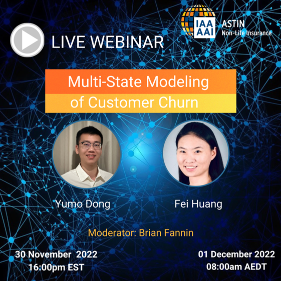 ASTIN Webinar: Multi-state Modeling of Customer Churn