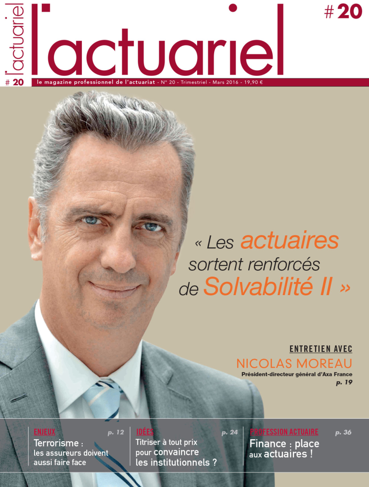 Le magazine professionnel de l’actuariat