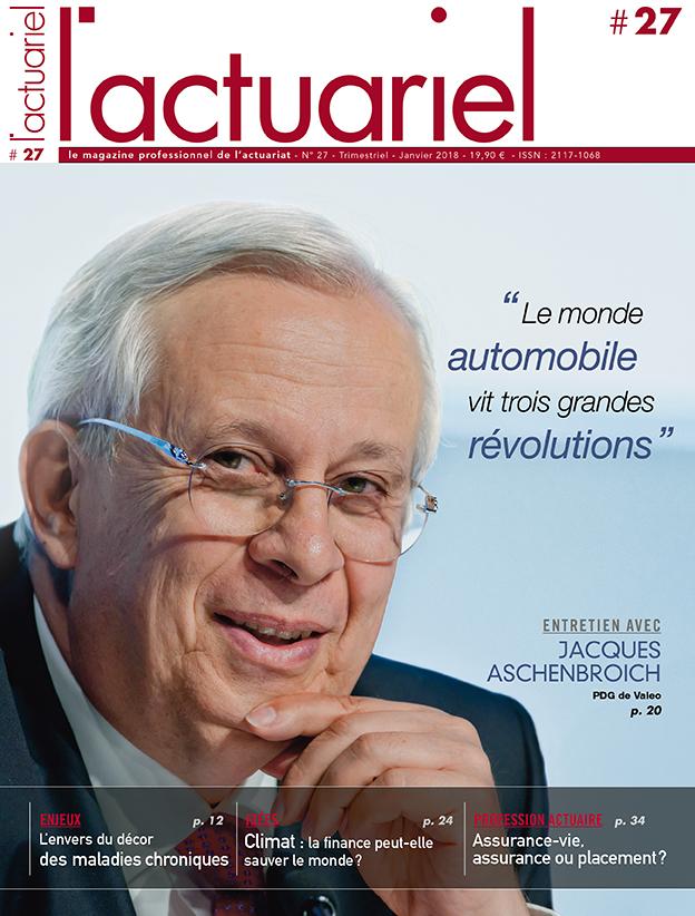 Le magazine professionnel de l’actuariat
